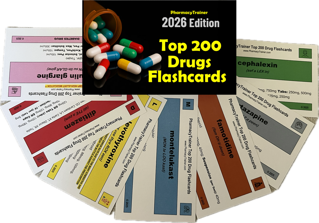 Top 200 Drugs - 2026 Edition – PharmacyTrainer, Inc.